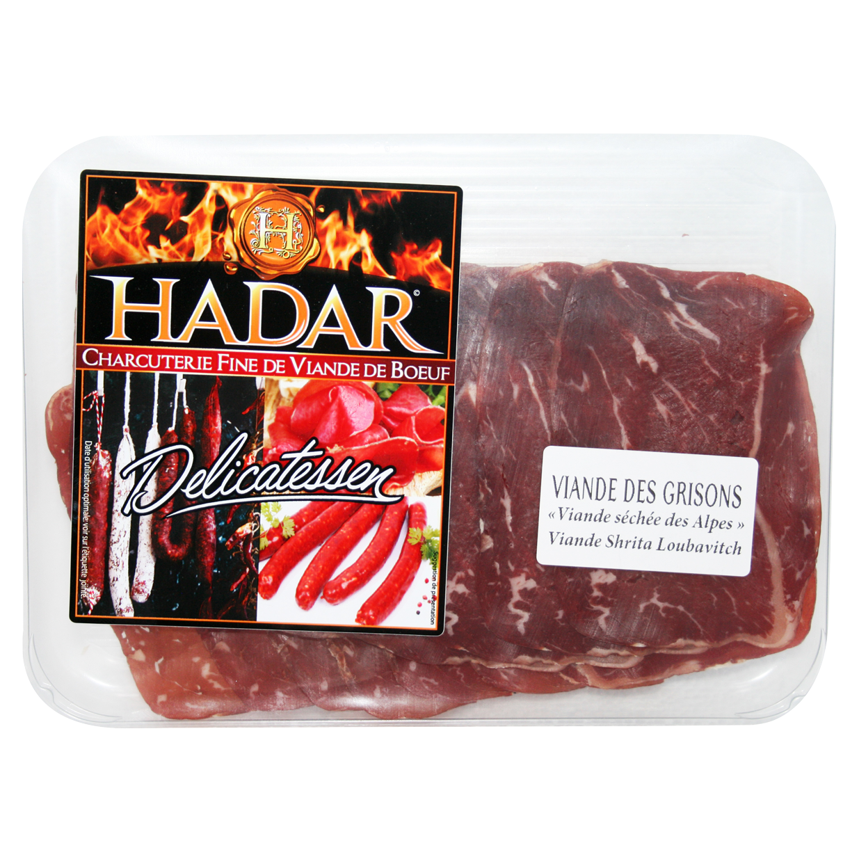 Viande séchée HADAR Bresaola , Viande de grison bœuf- HADAR